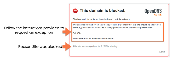 Why you may see “This domain is blocked” - FIT Information Technology